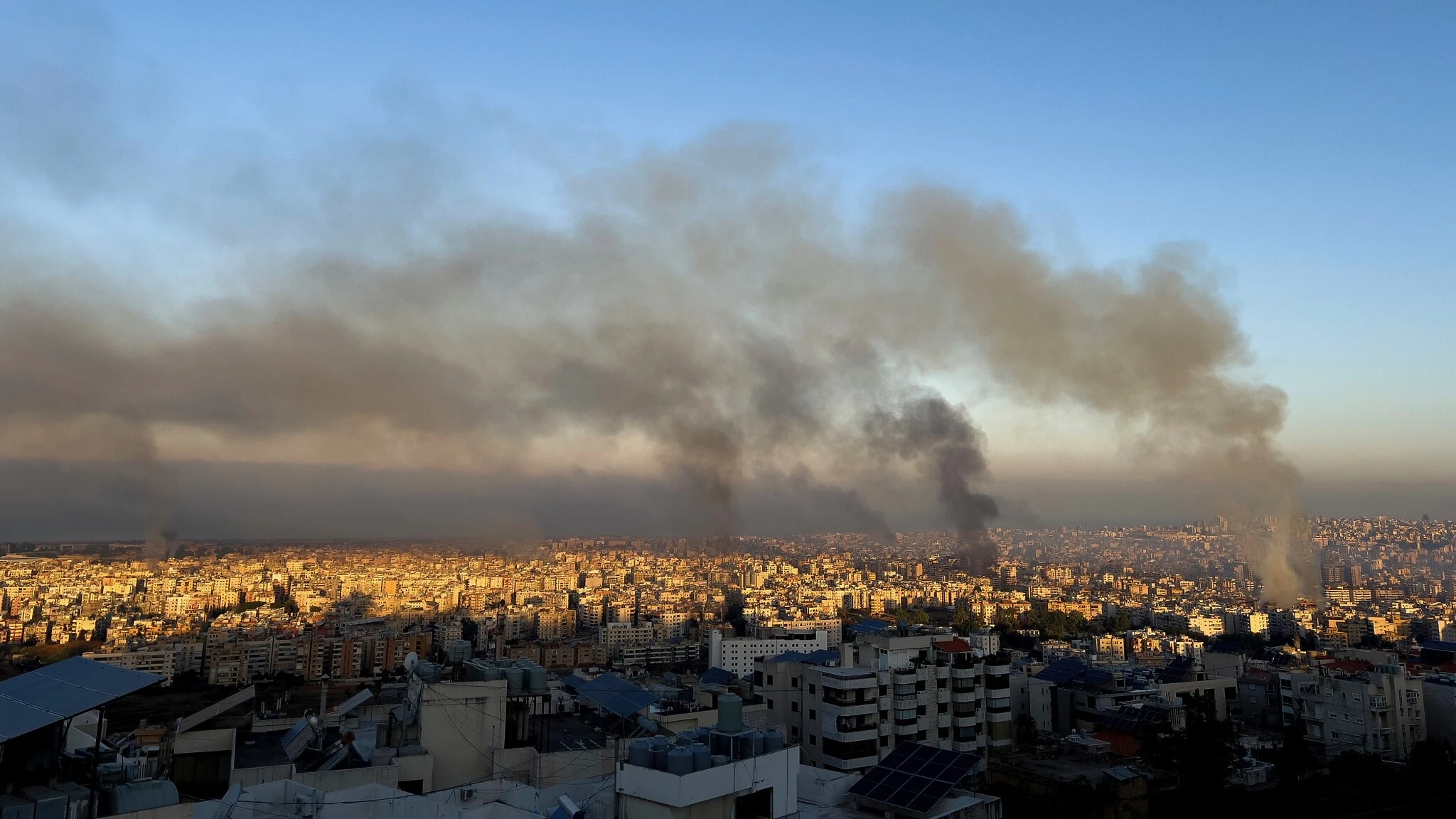Widespread destruction in Beirut after Israeli carpet bombing campaign
