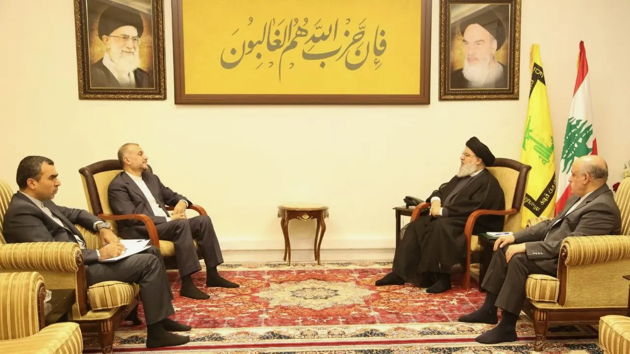 Iranian FM talks Gaza-Israel war with Hezbollah chief in Lebanon