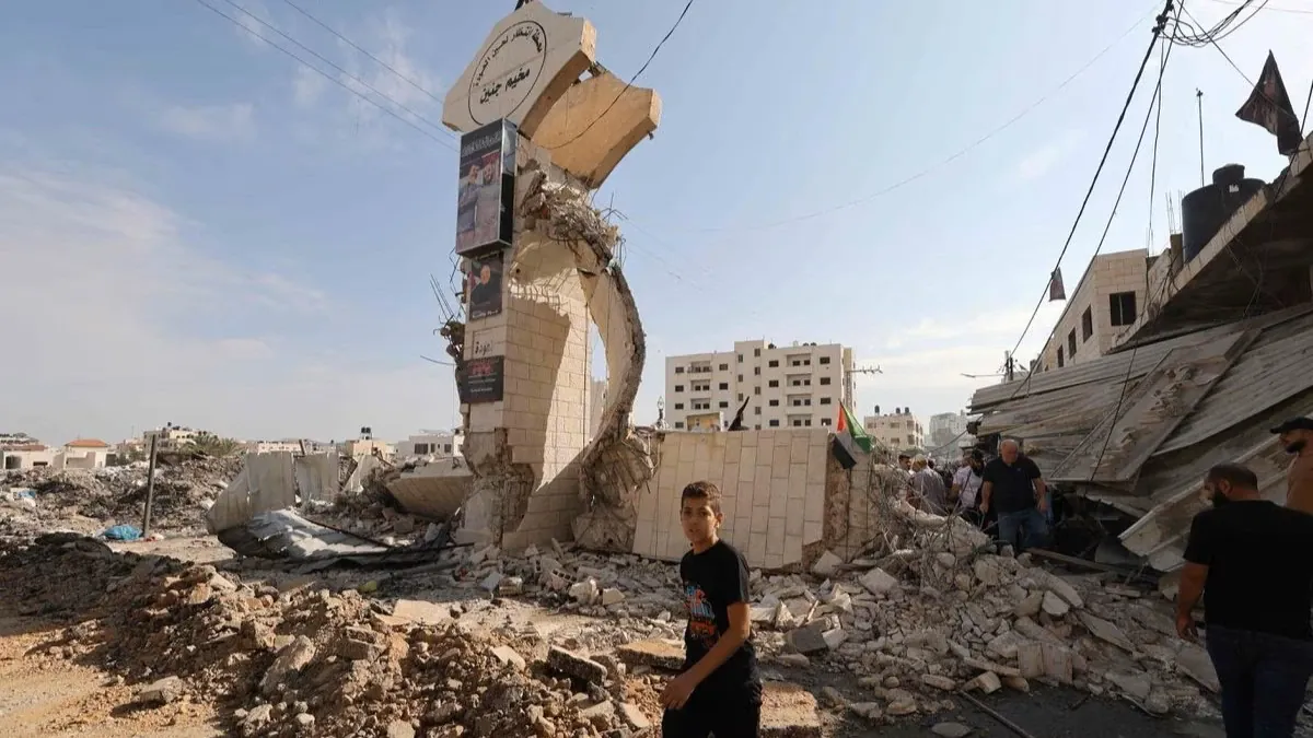 Widespread destruction in Jenin following massive Israeli raid