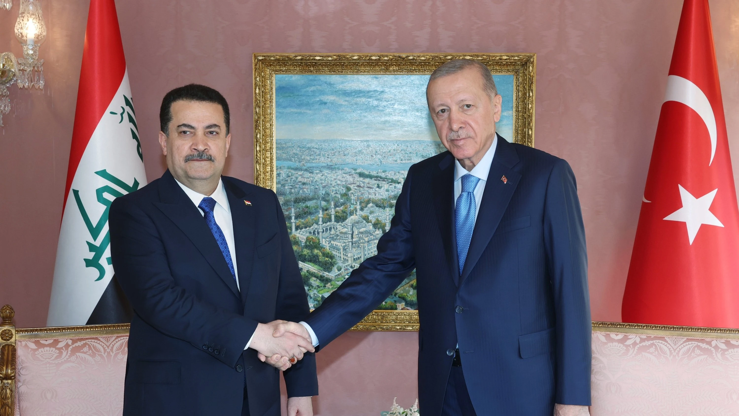 Iraqi PM Sudani meets Erdogan for development, security talks