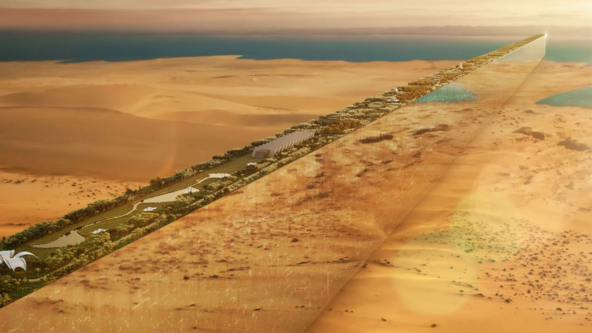 Saudi cuts back NEOM desert city plans by 98.6 percent