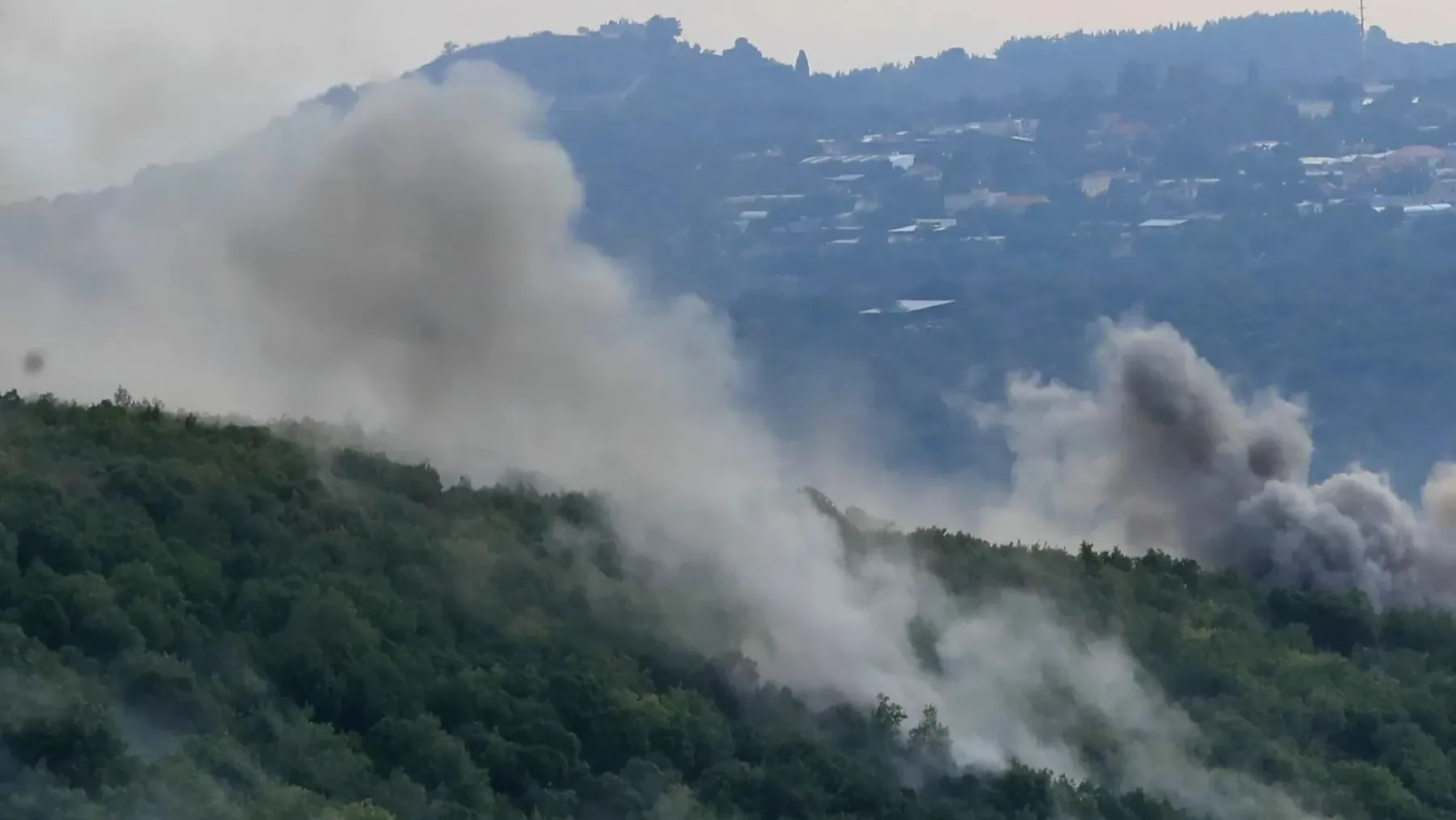 Crossfire between Hezbollah and Israel intensifies in southern Lebanon