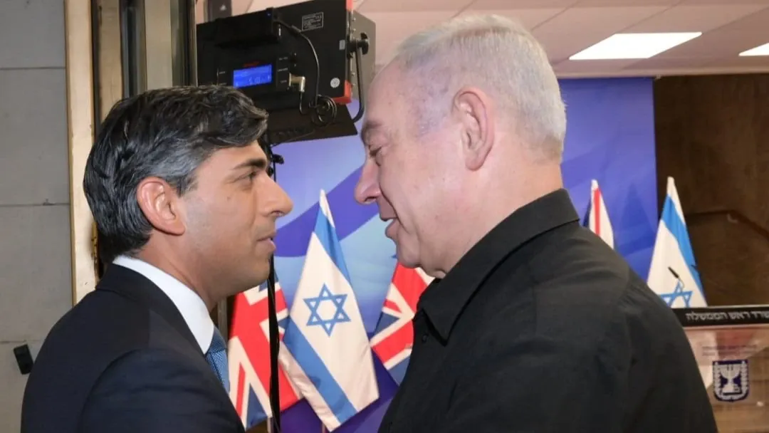 UK stands with Israel in war against Gaza
