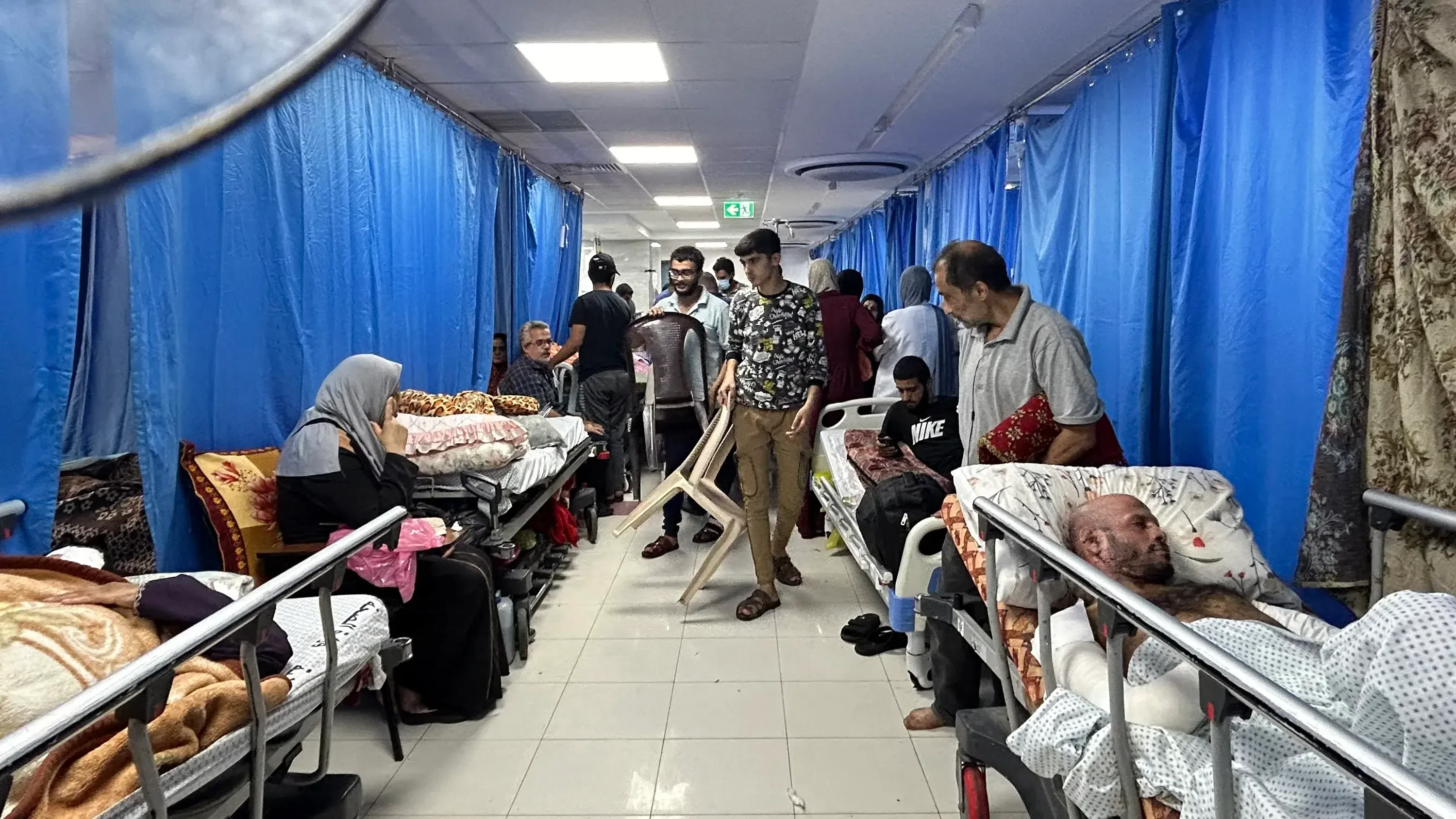 Gaza doctors donate own blood as healthcare system nears collapse