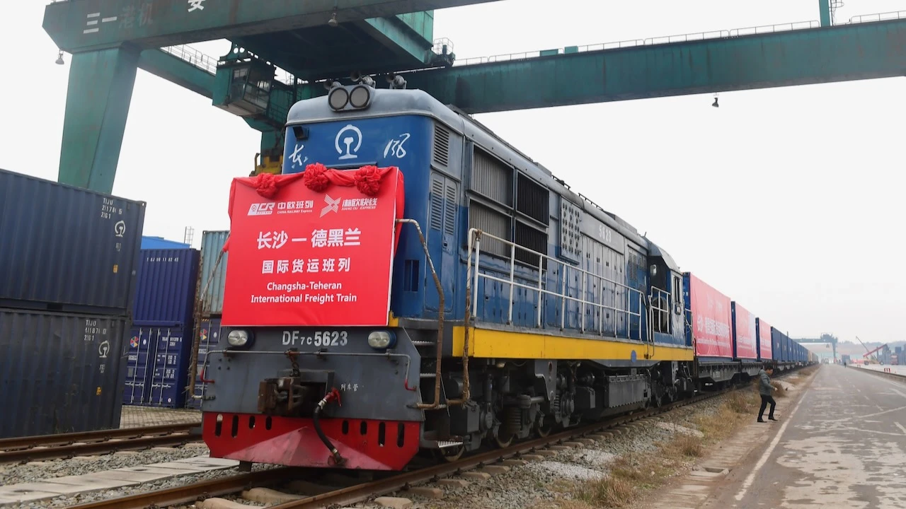 Iran, China inaugurate new freight train route via Turkmenistan