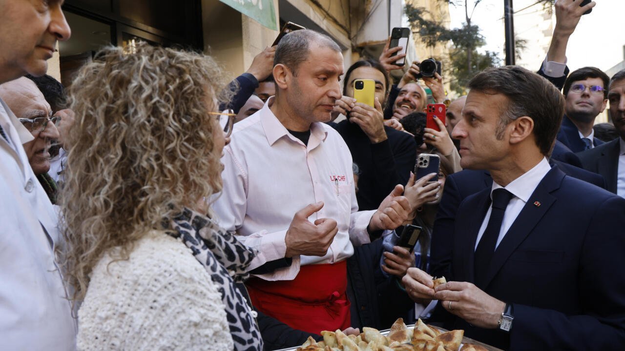 Macron calls for full Israeli withdrawal from Lebanon, 'state monopoly ...