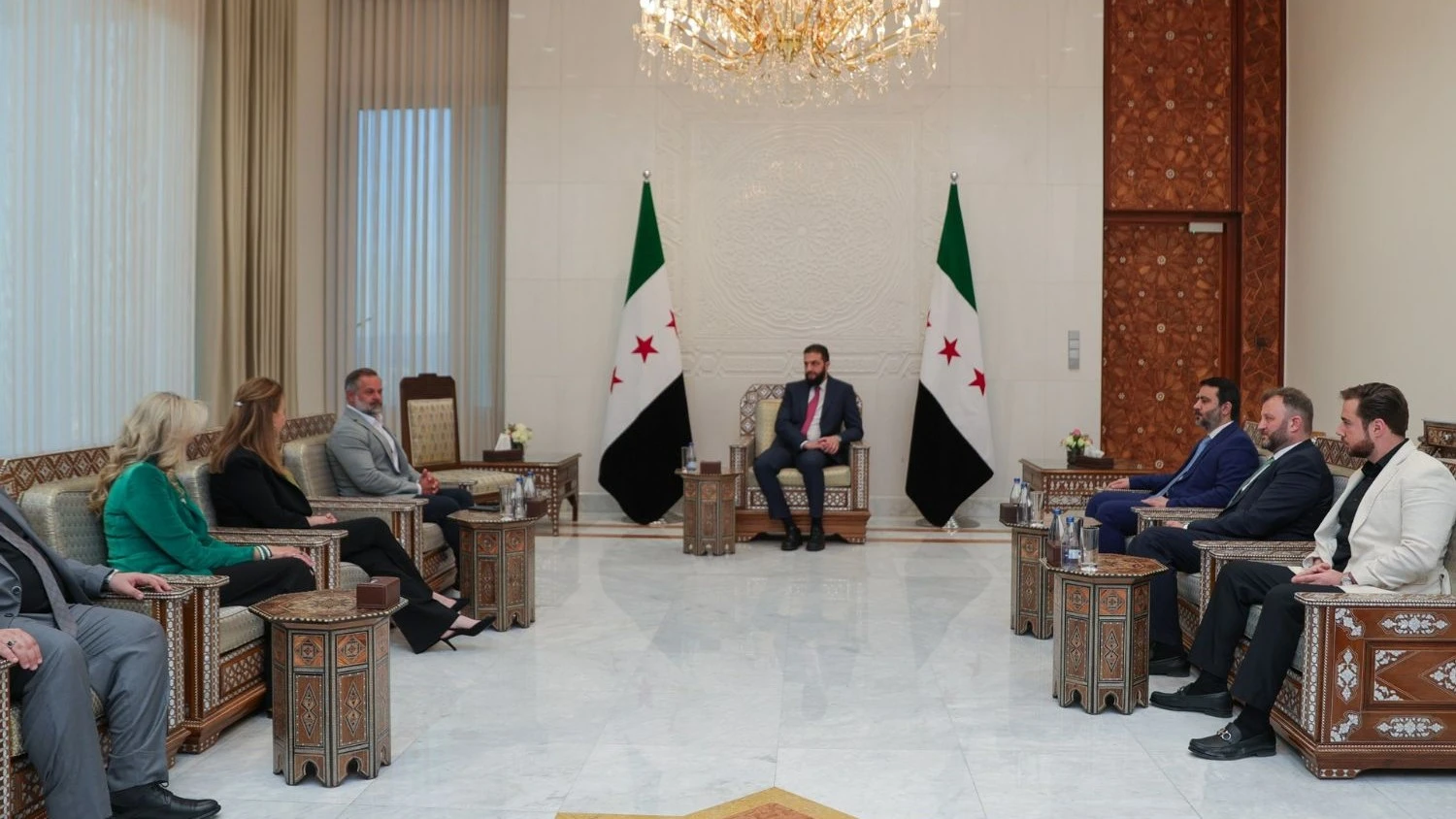 Syria’s interim president ‘interested’ in joining Abraham Accords