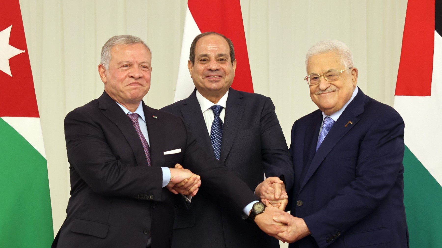 Abbas discusses ‘reviving peace process’ with Egypt, Jordan leadership