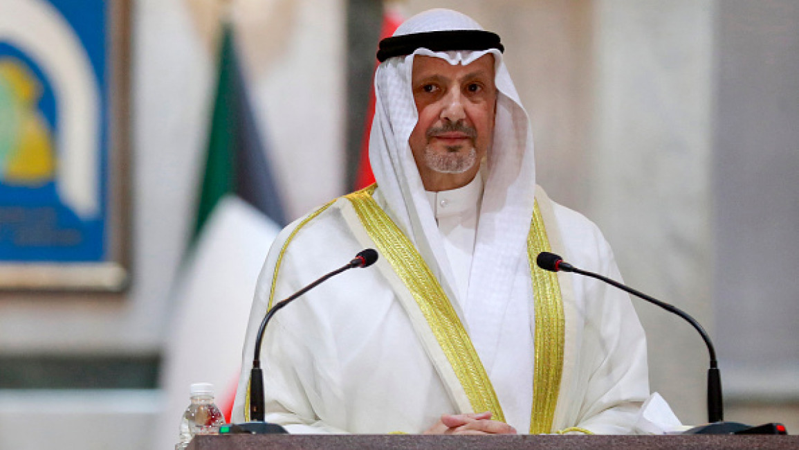 Kuwaiti FM receives Iran invite to deescalate row over disputed gas field